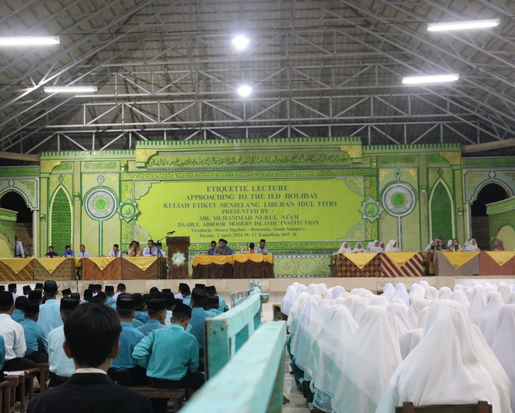 Kuliah Etiket Menjelang Hari Raya Idul Fitri Oleh Bapak Pimpinan PMDA ...