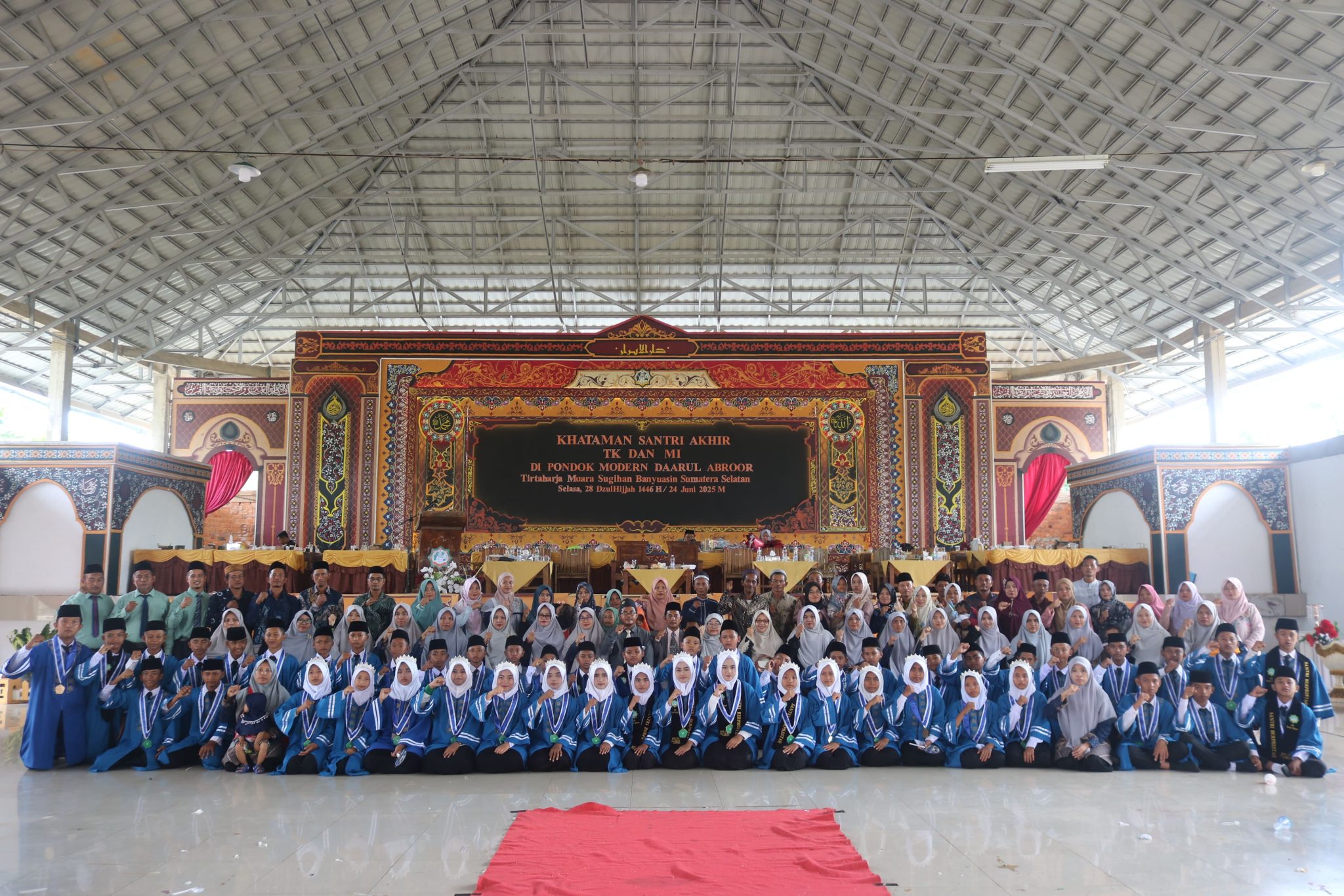 Resepsi Khataman Santri TK Dan MI Pondok Modern Daarul Abroor Kampus 1 ...